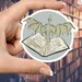 Book Dragon Sticker Bookish Sticker Fantasy Book Lover Waterproof Vinyl ...