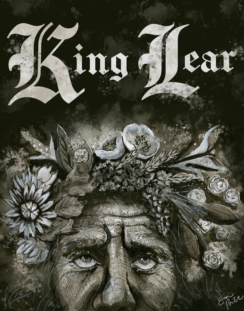 King Lear Shakespeare Poster English/Theatre Teacher | Etsy