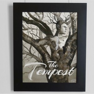 The Tempest: Ariel Print shakespeare Poster english / Theatre Teacher ...