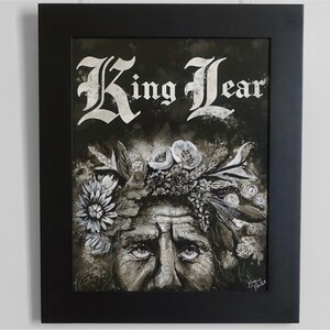 King Lear Shakespeare Poster english/theatre Teacher, Librarian, Actor ...