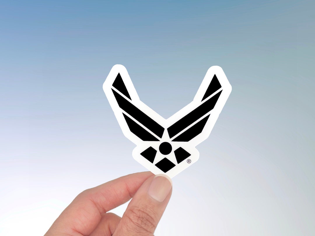 US Air Force Logo Sticker: Water-resistant Laminated USAF Decal - Etsy