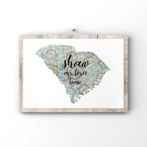Shaw Air Force Base Map