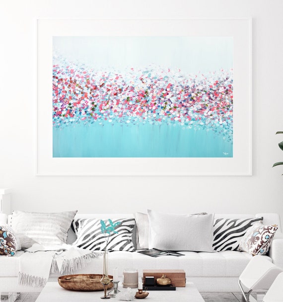 Abstract Art Print Colorful Artwork for Walls Extra Large - Etsy