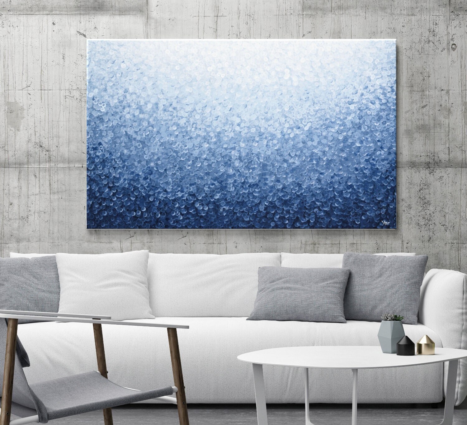 Abstract Wall Art, Abstract Art Print on Canvas, Extra Large Wall Art ...
