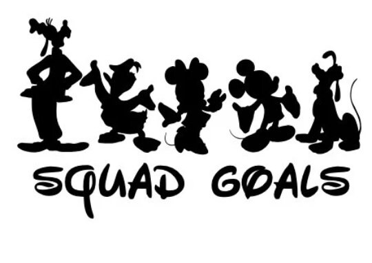 Dis_ney Main Characters Squad Goals Svg - Etsy