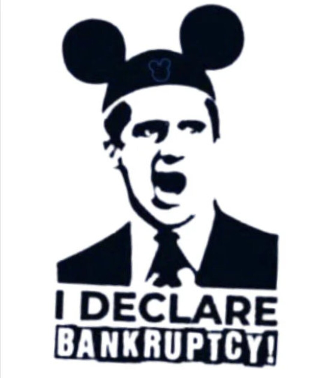 The Office/dis_ney I Delcare Bankruptcy Mickey Svg - Etsy
