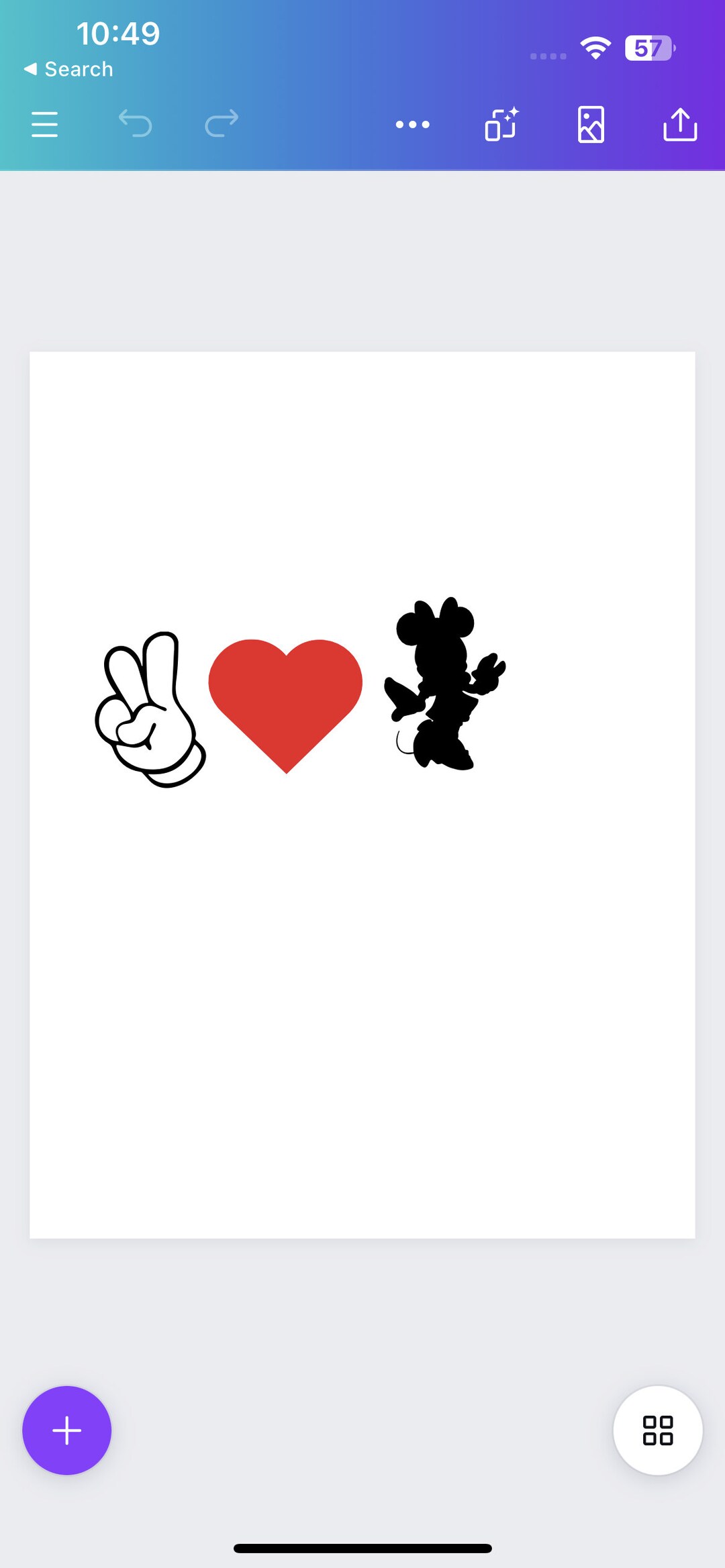 Peace Love and Minnie Mouse Svg/png - Etsy
