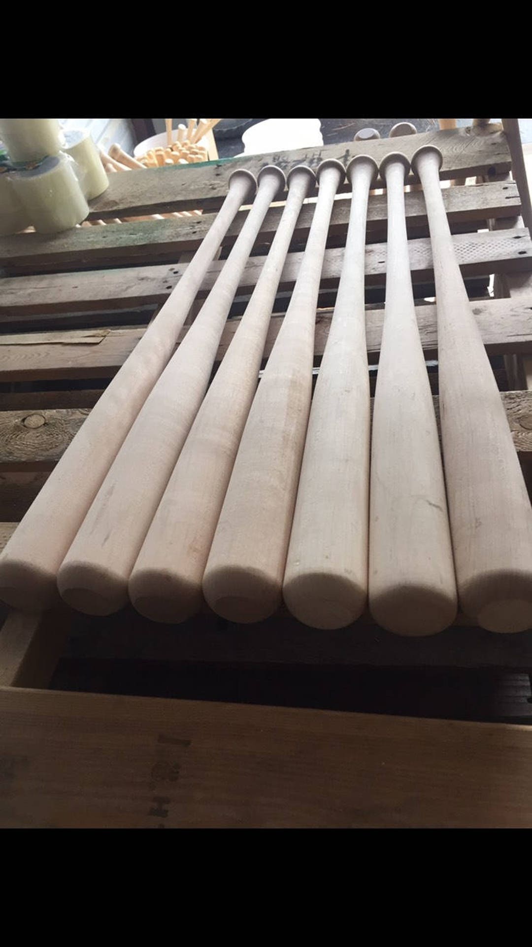 4 Wooden Blem Baseball Bats! - Etsy