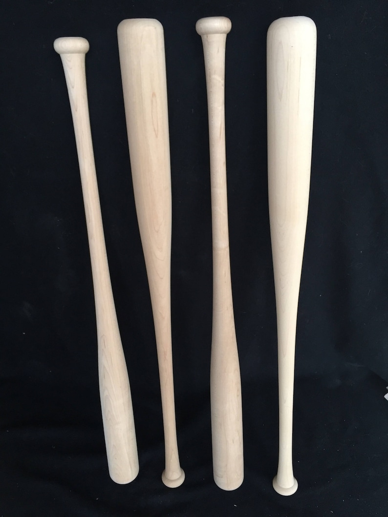 4 Wooden Blem Baseball Bats! - Etsy