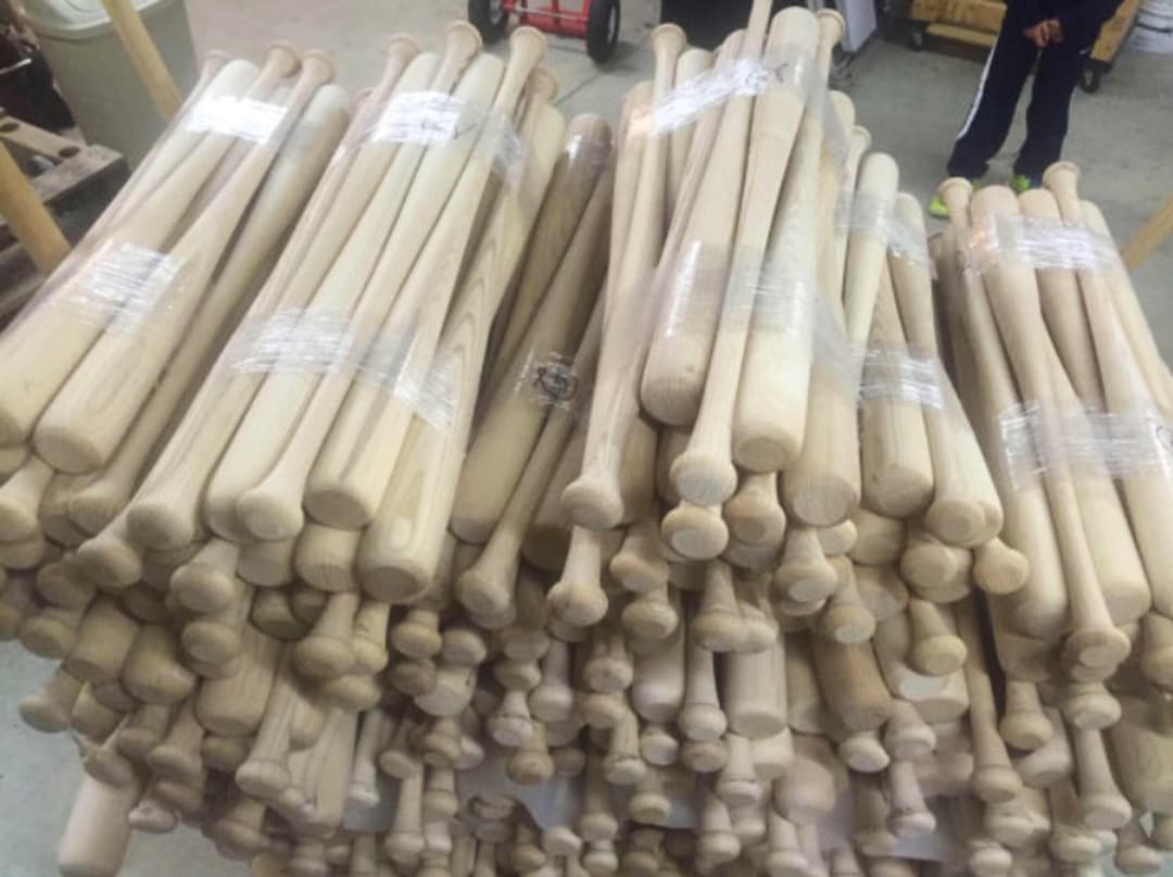 9 Pack Wood Blem Bats - DIY Crafts, Batting Practice (32-34 Inch) - Etsy