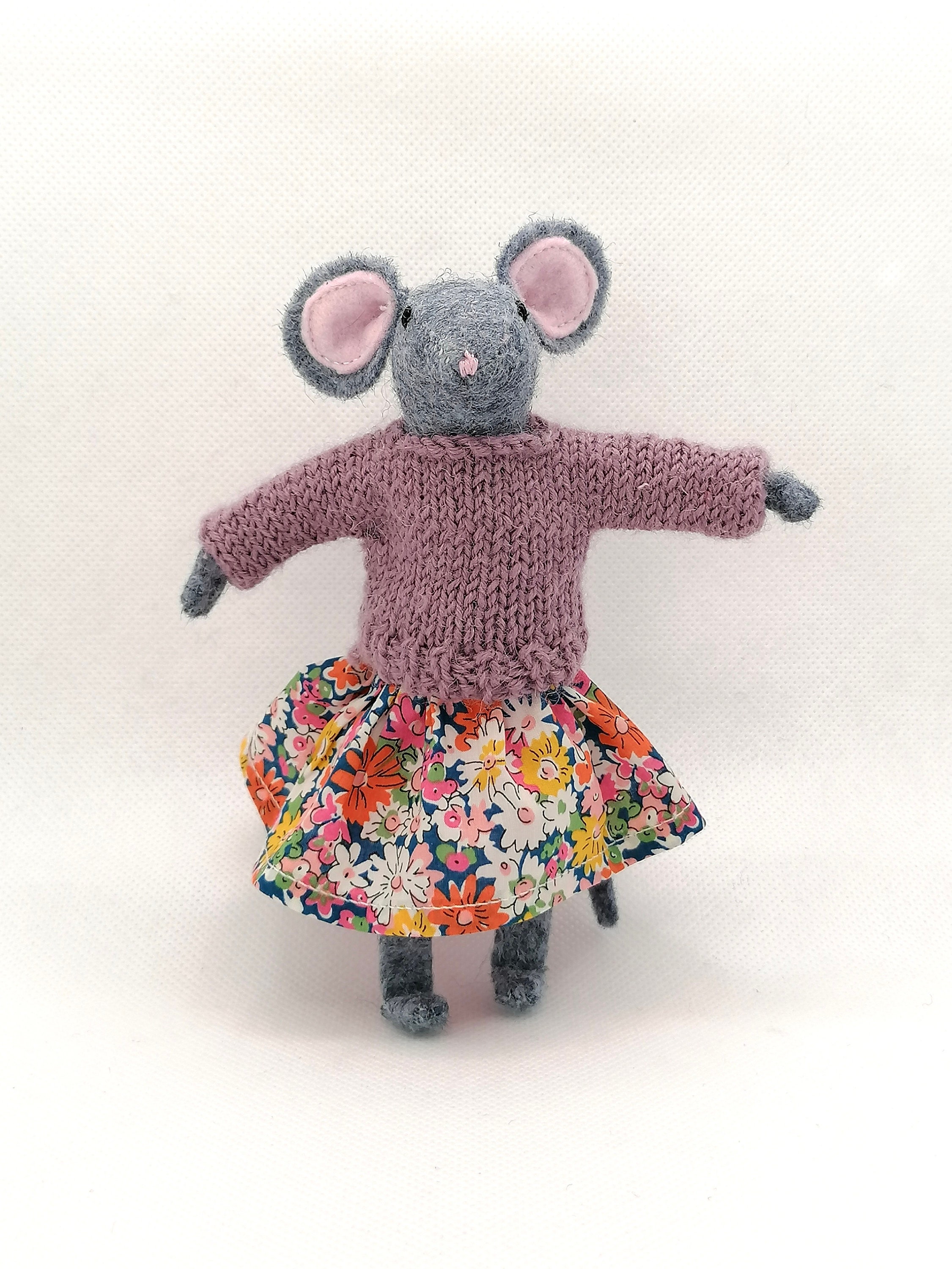 Elsie Mouse Craft Kit. Lilac - Etsy