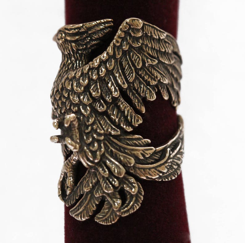 Phoenix Ring Phoenix Bird Sterling Silver Phoenix Phoenix Bird | Etsy