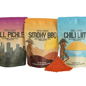 Edible Crickets Variety Pack- Edible Bugs- High Protein & Low Calorie ...