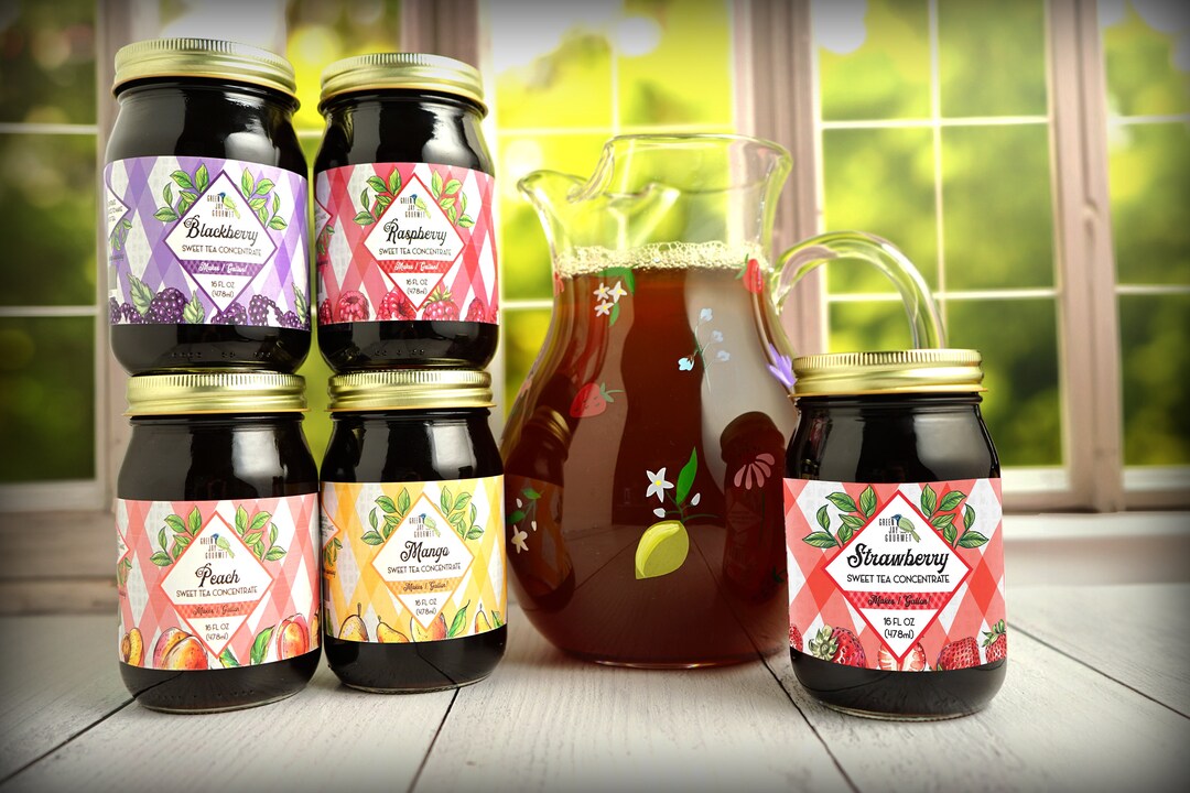 Fruity Sweet Tea Concentrate -easy to Prepare & Makes 1 Gallon ...