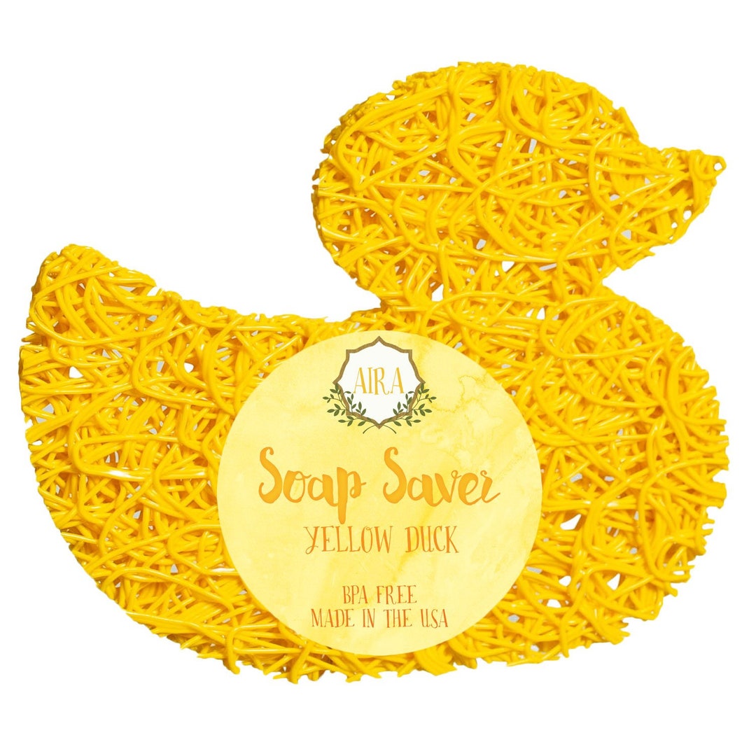 Ducky Soap Saver - Soap Dish / Soap Holder Accessory - BPA Free- Spa ...