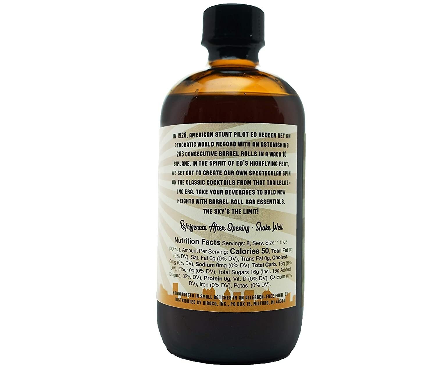 Old Fashioned Cocktail Mix Real Ingredients Only 8 Ounce - Etsy