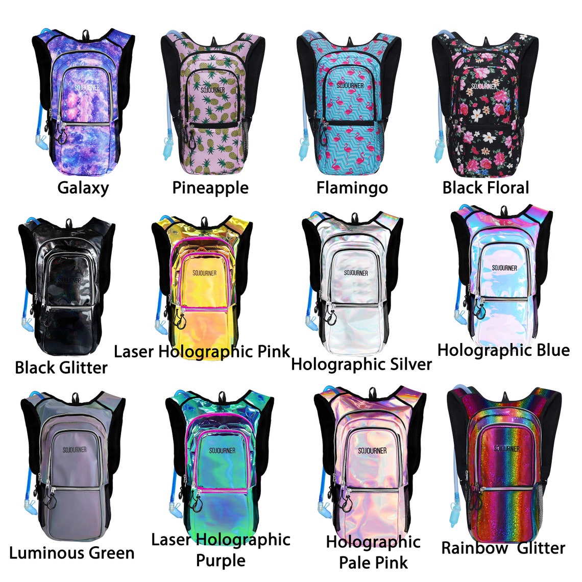 Rave Hydration Pack Backpack 2L Water Bladder Included for - Etsy