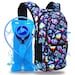 Rave Hydration Pack Backpack: 2L Water Bladder, Leak-proof Design - Etsy