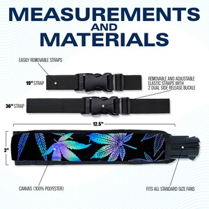 Rave Fan Holster: Festival Hand Fan Holder & Thigh Accessory - Etsy