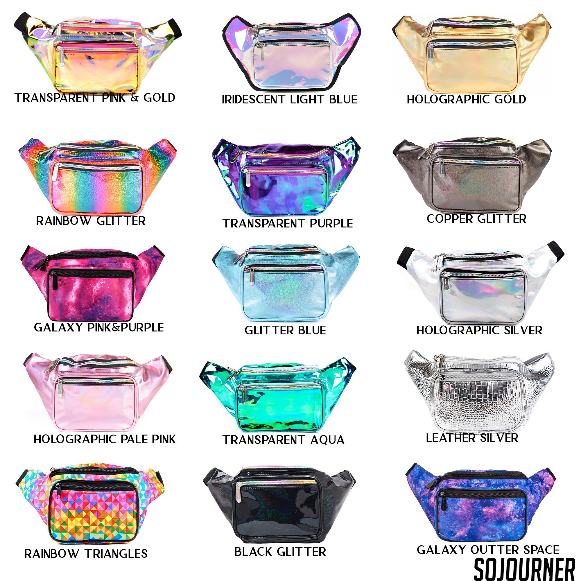 Rave Holographic Fanny Pack Packs for Festival Women Men - Etsy