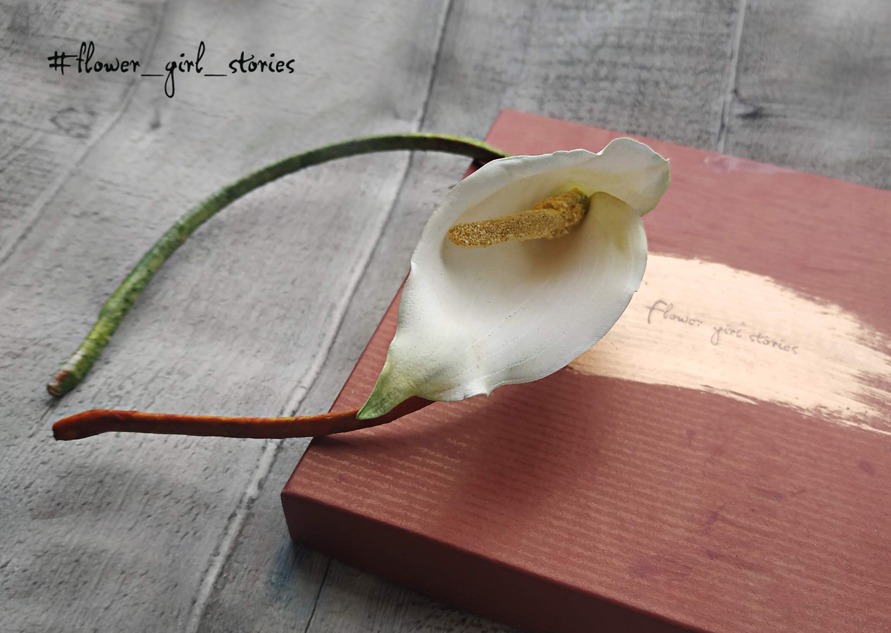 Calla Lily Wedding Flower Crown: Bridal Headpiece Wreath - Etsy