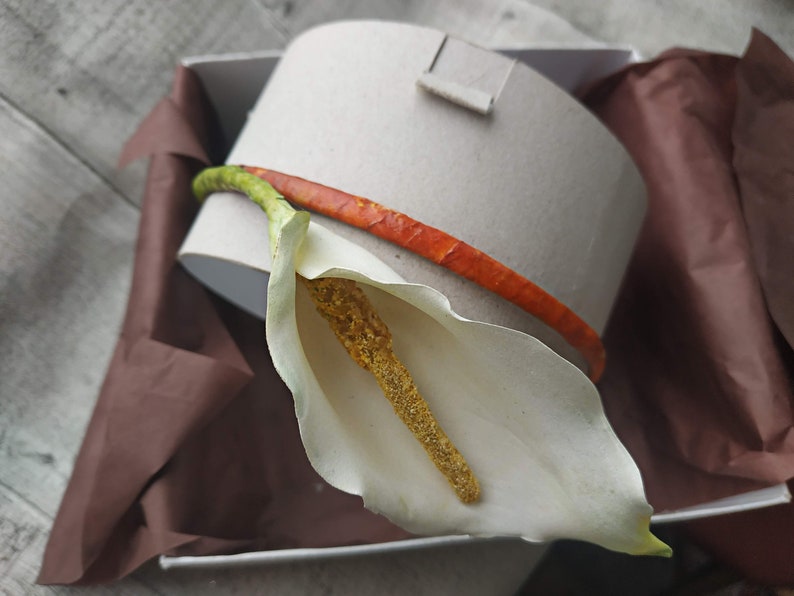 Calla Lily Wedding Flower Crown: Bridal Headpiece Wreath - Etsy