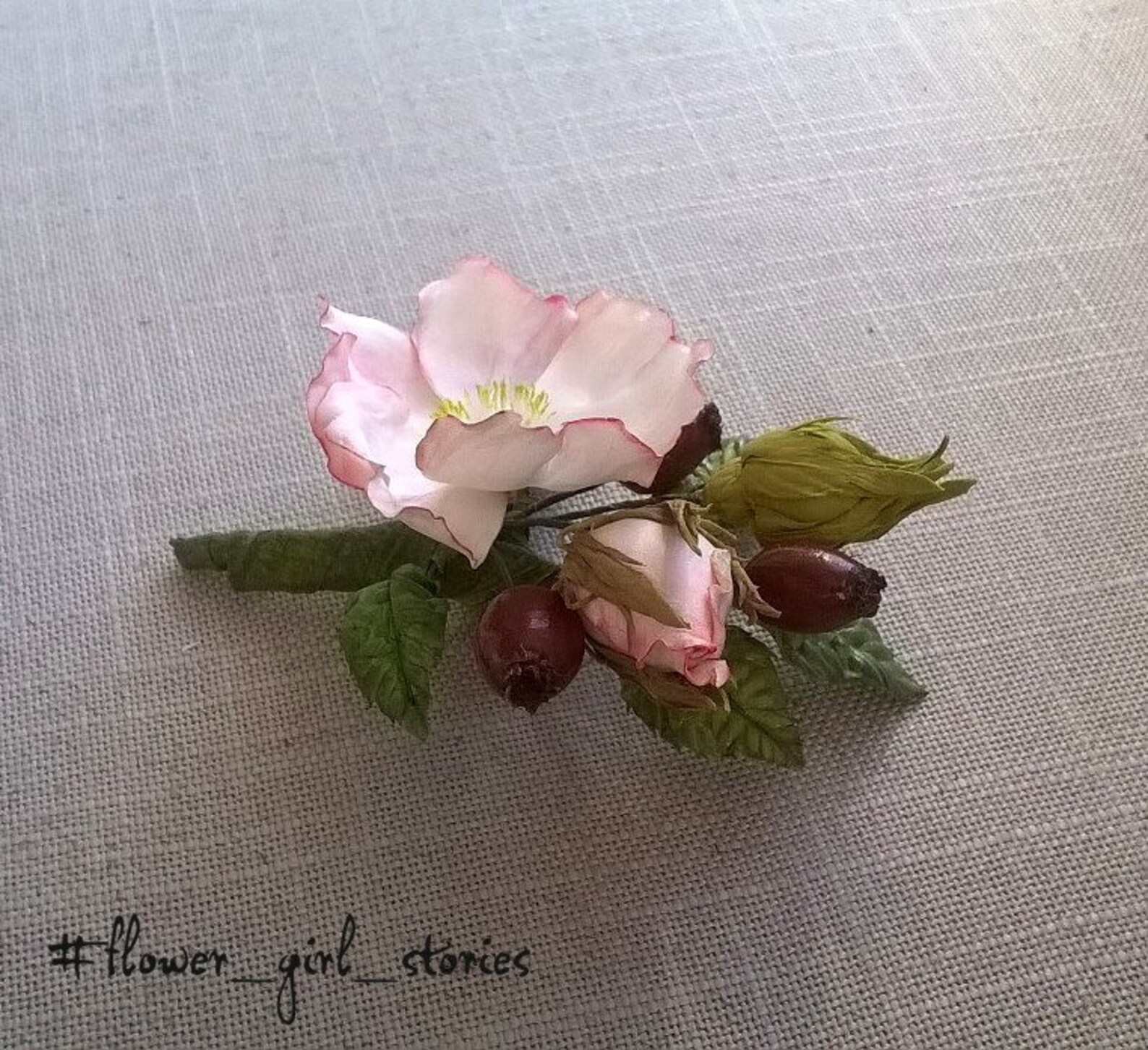 Men's Buttonhole Wild Rose Briar Rose Pink Boutonniere - Etsy