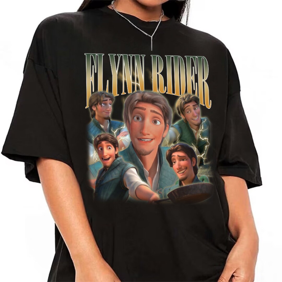 Vintage Flynn Rider Shirt Funny Tee, Tangled Rapunzel Princess Tee ...