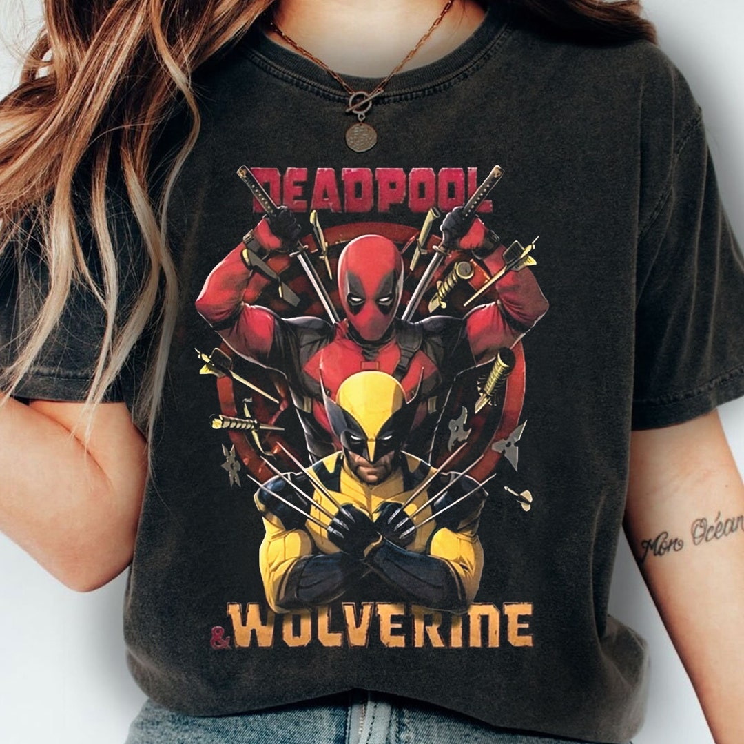 Deadpool & Wolverine Shirt, Deadpool 3 Movie Shirt, Deadpool and ...