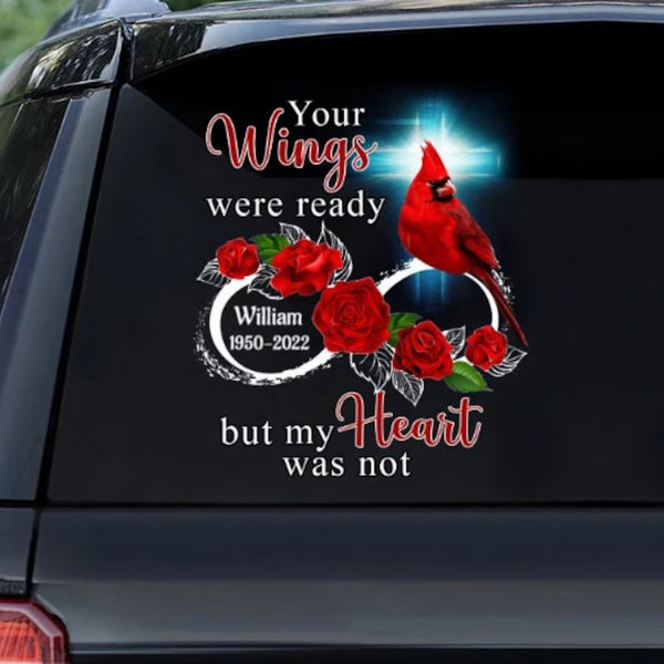 Cardinal Decal - Etsy