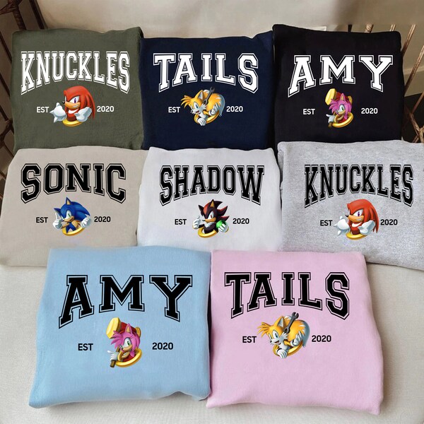 Sonic and Shadow Matching - Etsy