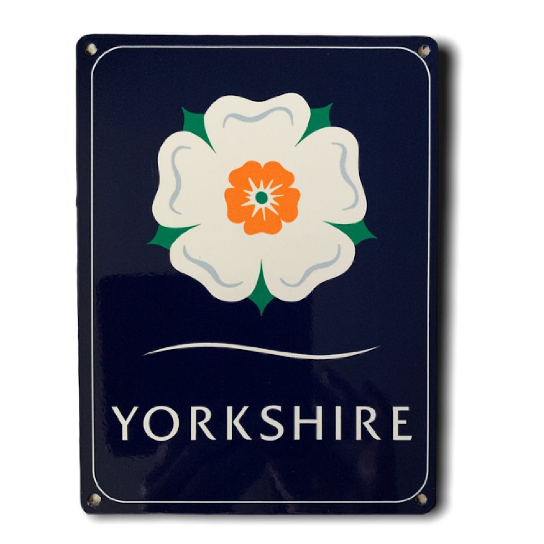 Yorkshire Metal Wall Sign 150 X 210mm - Etsy UK