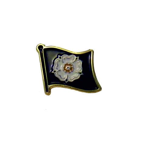 Enamelled Yorkshire Flag Badge - Etsy