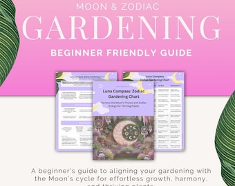 Planting by the Signs – Lunar and Zodiac Moon Phase Chart Printable PDF ...