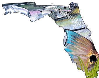 Redfish decal | Etsy