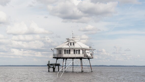 Middle Bay Lighthouse Wide Photograph | Etsy