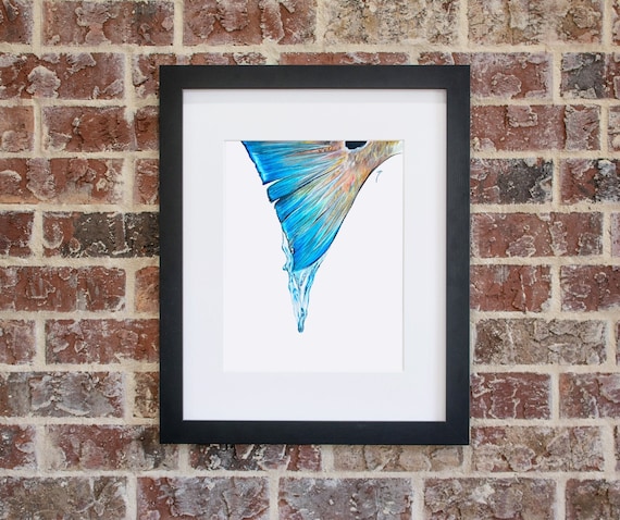 Redfish Tail Painting