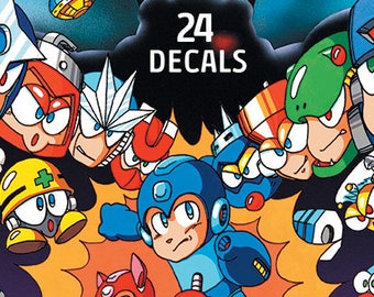 Mega man decal | Etsy