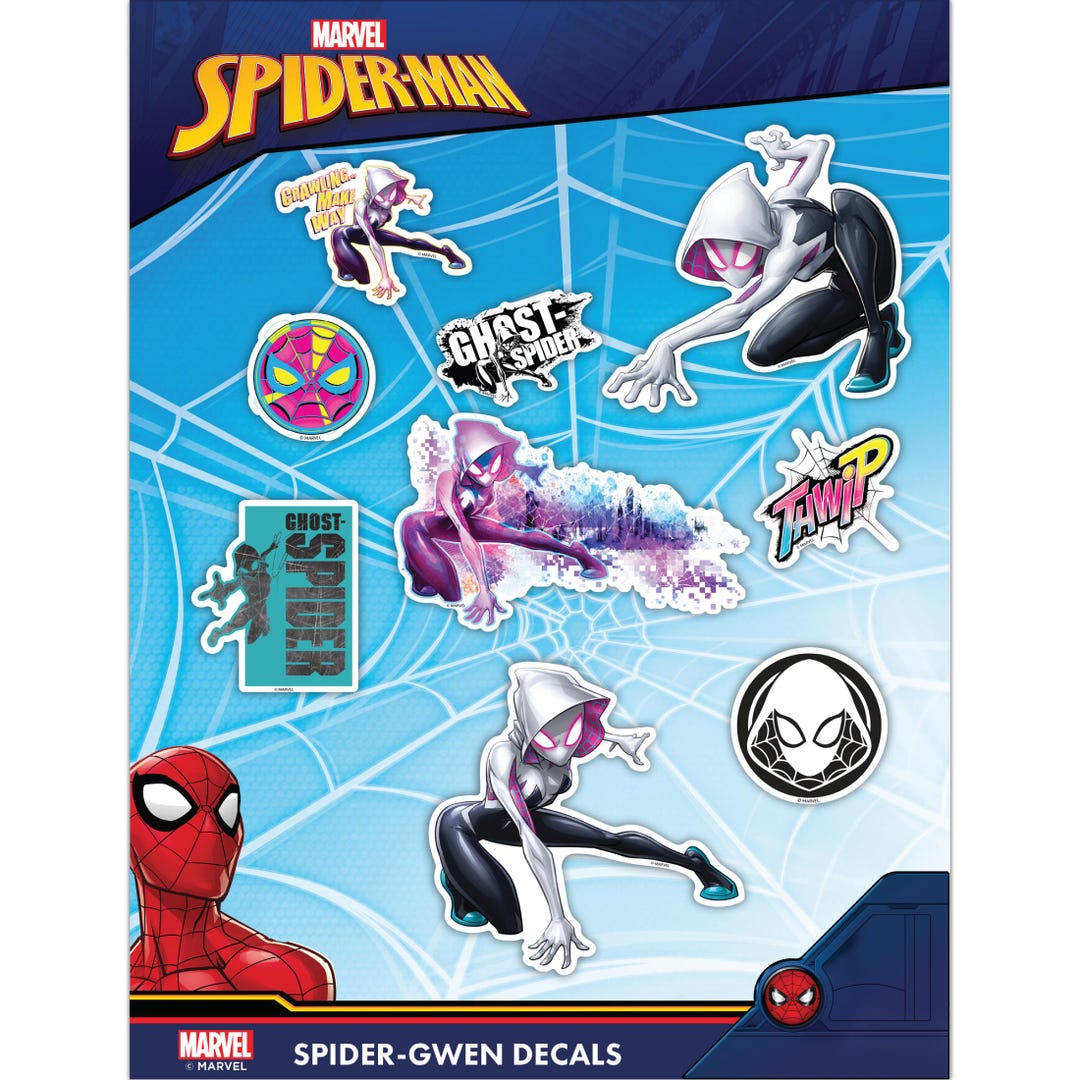 Spider-gwen Ghost Spider Marvel Licensed Vinyl Decals for Laptop ...