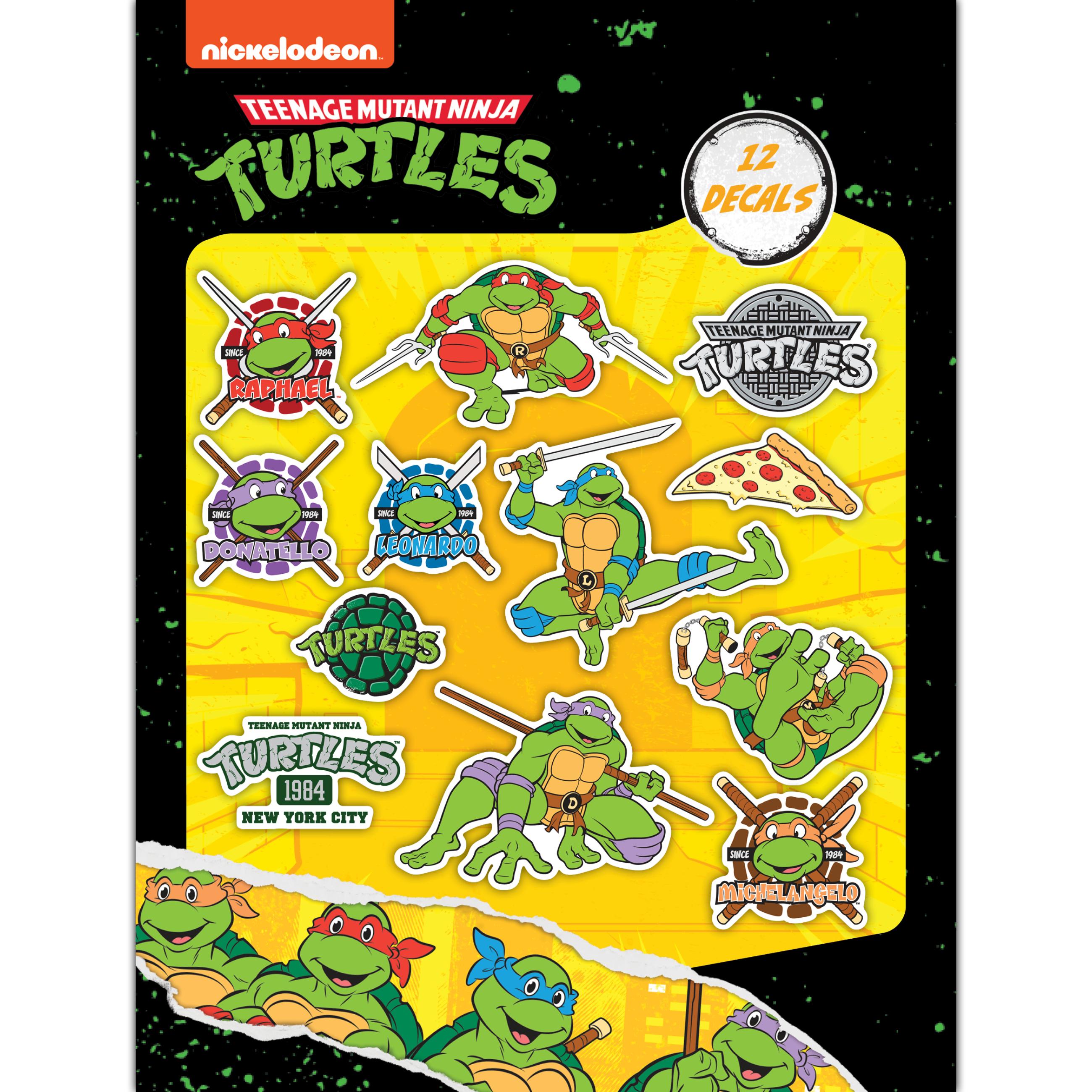 TMNT Teenage Mutant Ninja Turtles Nickelodeon Licensed Vinyl Decals for ...