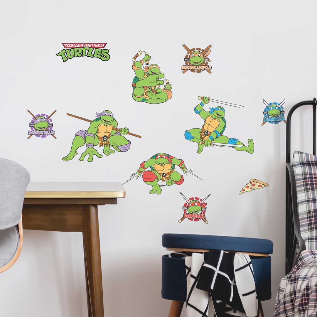 Teenage Mutant Ninja Turtles Wall Decals – Officially Licensed ...
