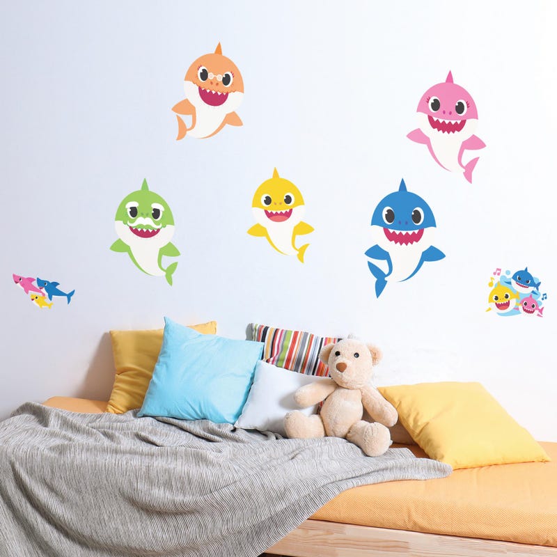 Baby Shark Stickers - Etsy