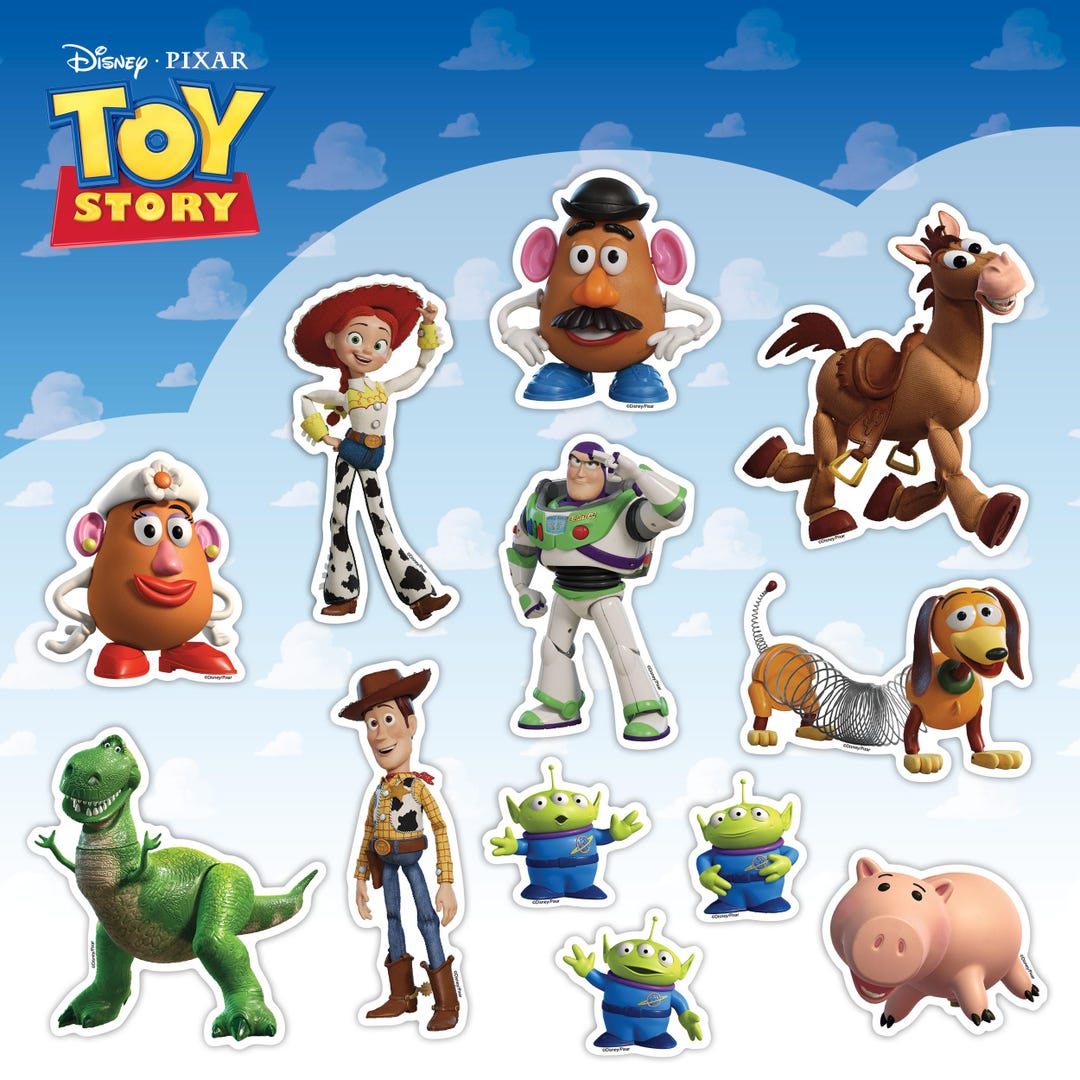 Disney Pixar Toy Story Decals – Officially Licensed Outdoor Rated Vinyl ...