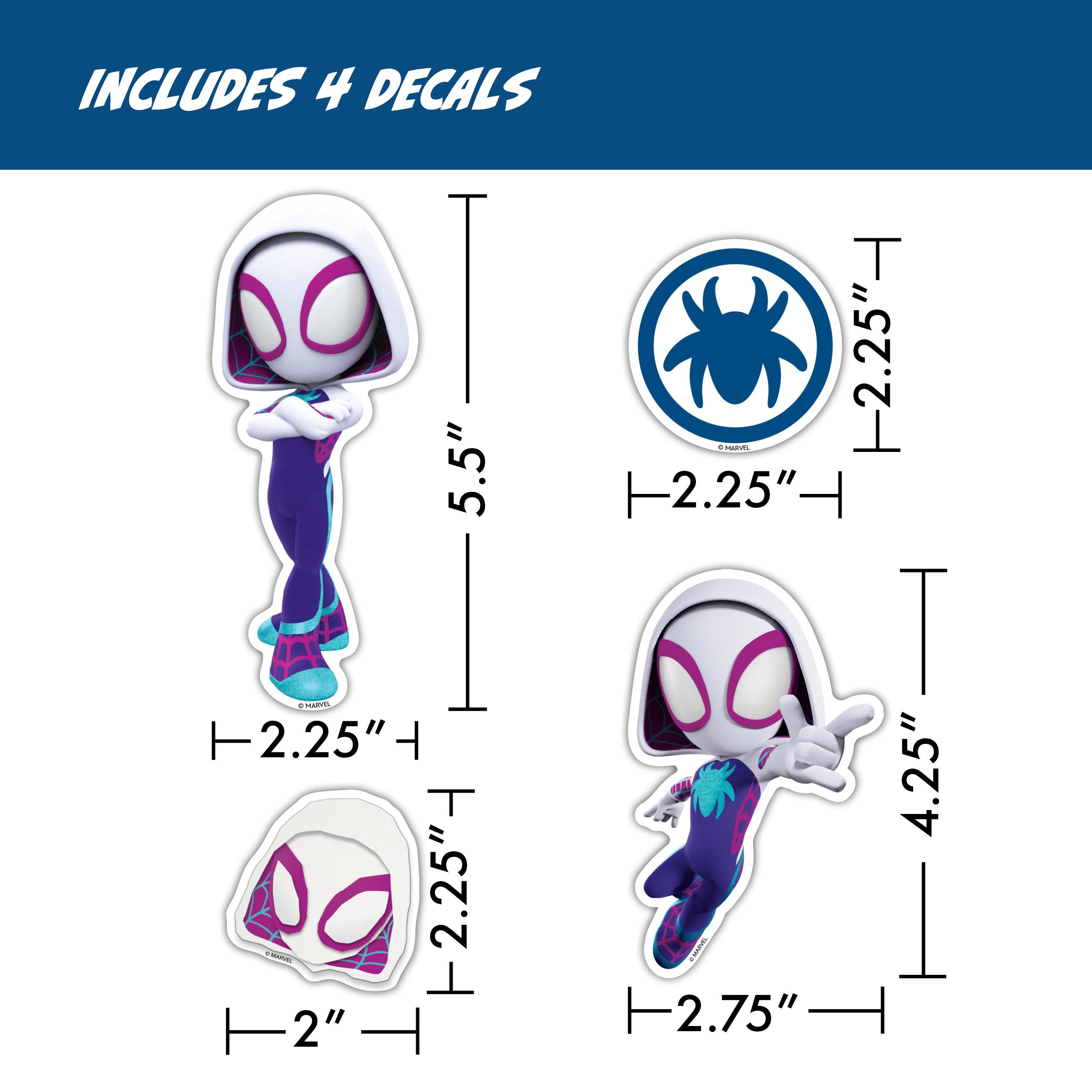 Spidey and His Amazing Friends Marvel Licensed Vinyl Decals for Laptop ...