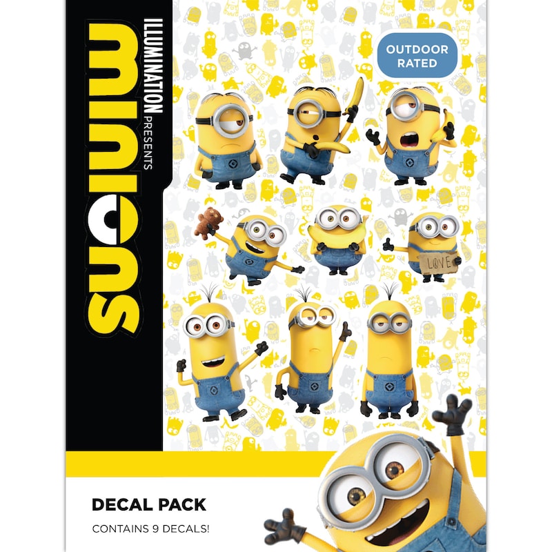 Minion Vinyl Car Stickers - Etsy