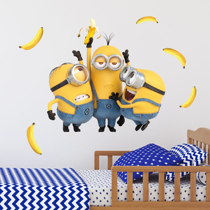 Minion Wall Mural - Etsy