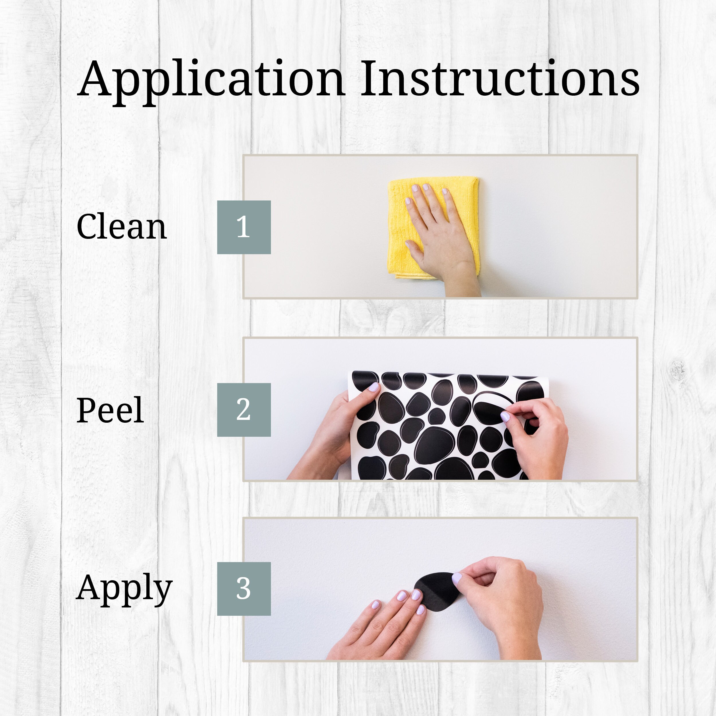 Dalmatian Black Dots Wall Decals Set of 216 Polka Dot Stickers ...