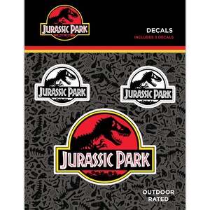 Jurassic Park Licensed Decals - Waterproof Vinyl Stickers for Car Truck ...