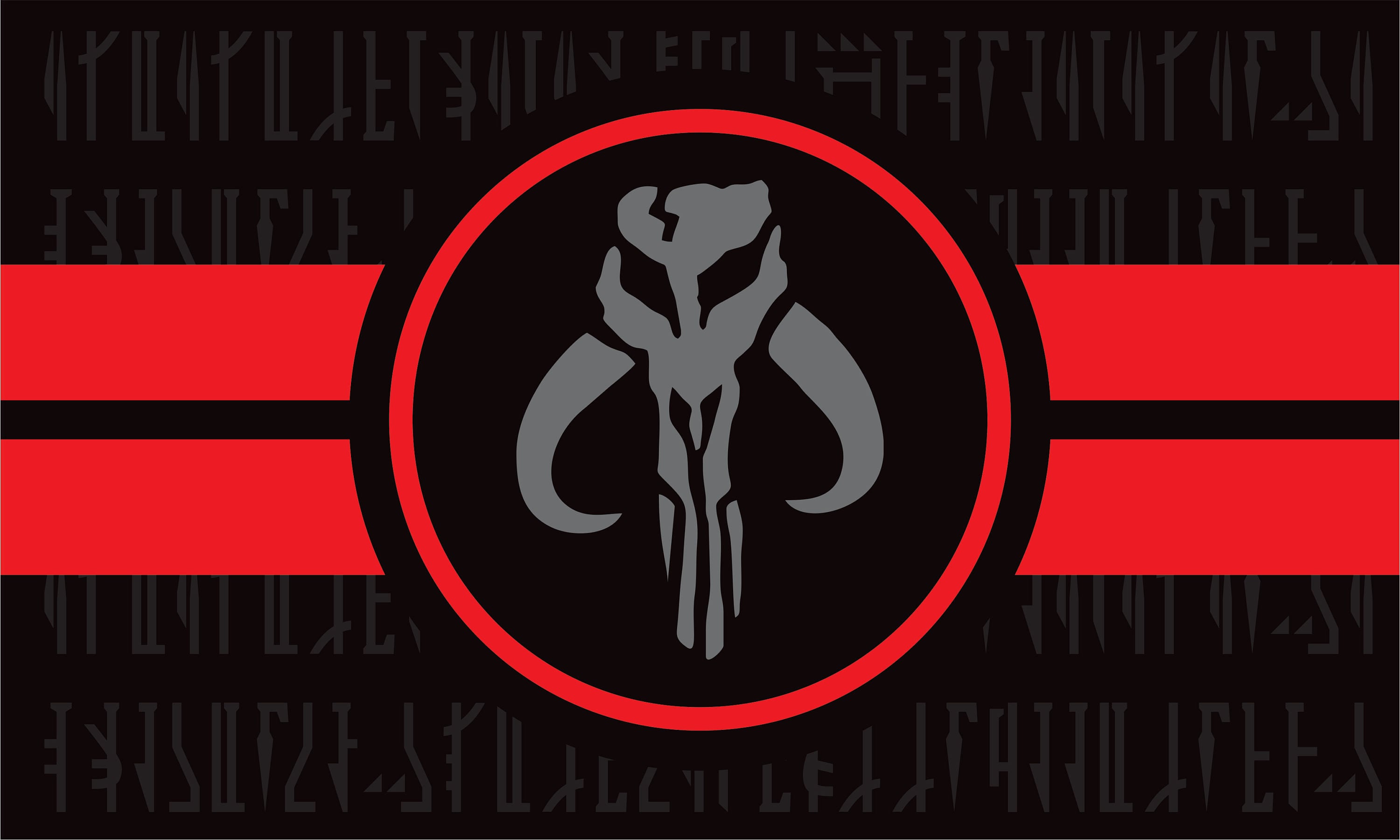 Star Wars Flag Mandalorian 3x5 Ft / 90x150 cm | Etsy