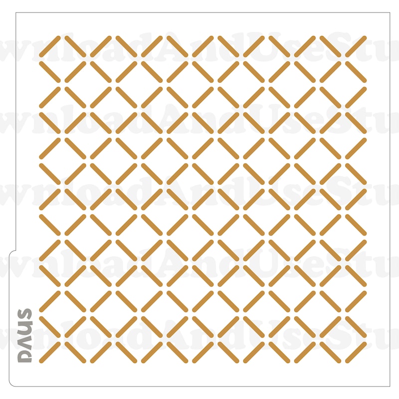 Diamond Cake Stencil - Etsy